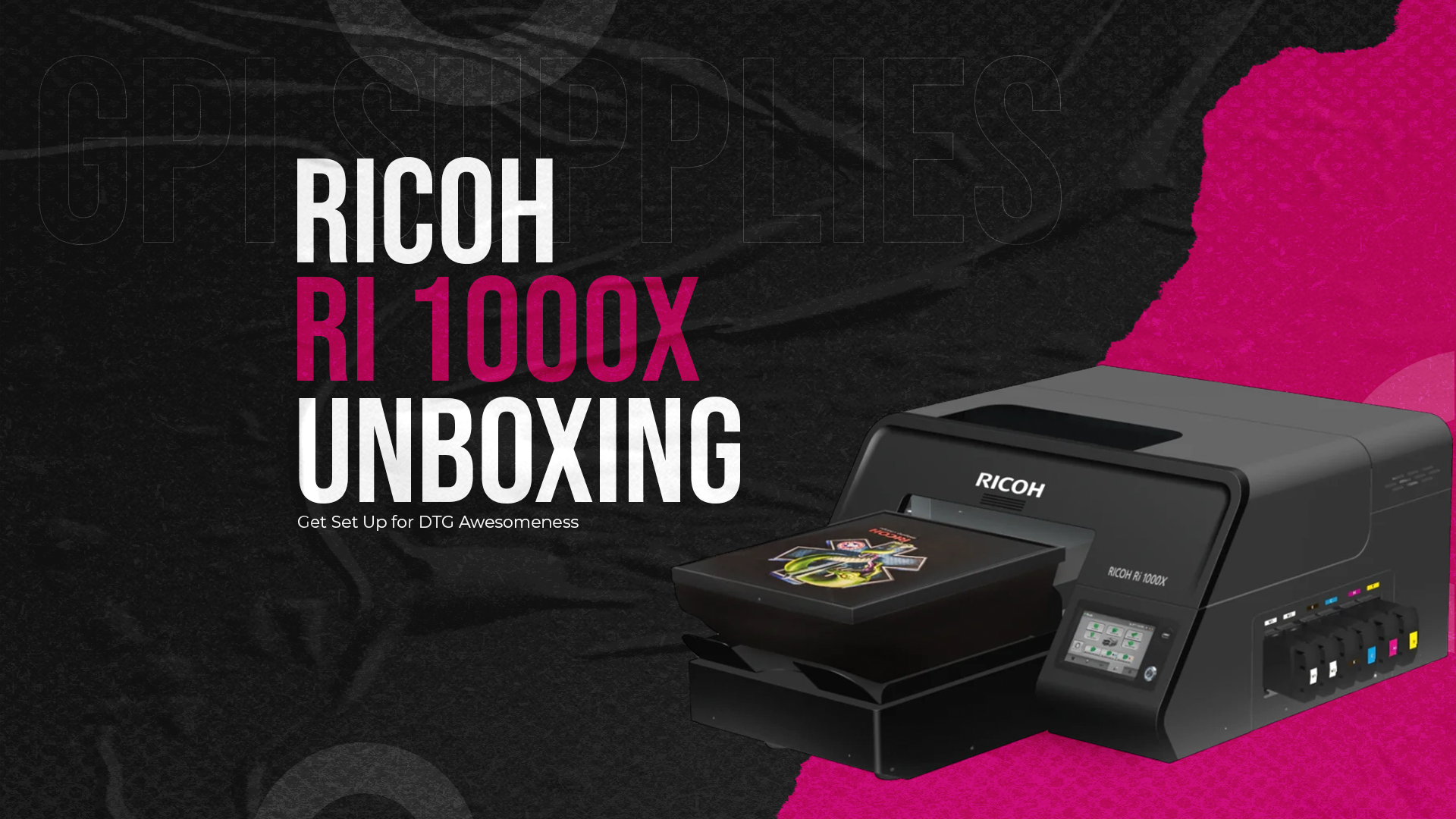 Video: Unboxing the Ri 1000X | GPI Supplies