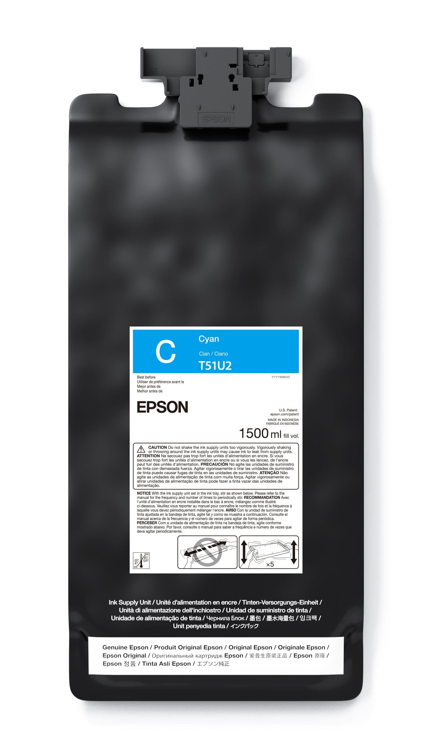 EPSON T51U UltraChrome GS3 Ink Cartridge 1.5 L for SureColor S7170 S91 ...