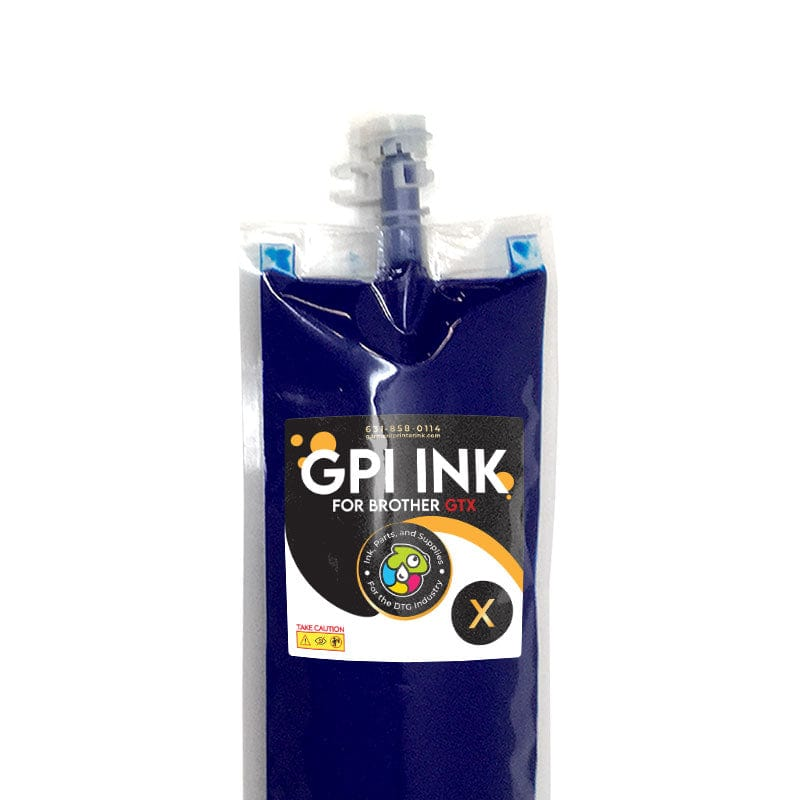 Cyan 700cc Replacement ink bag for Brother GTX Printers | GPI Supplies