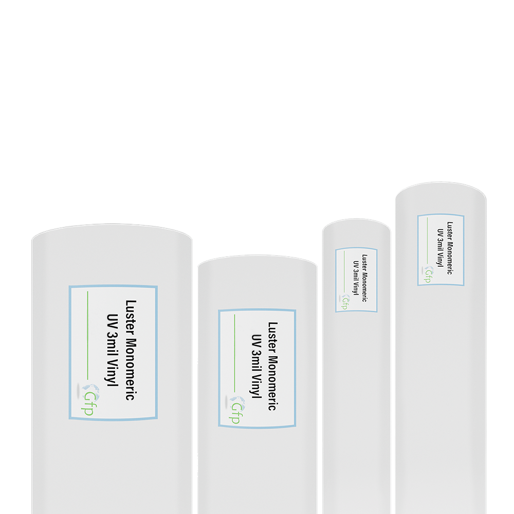 GFP Luster - Monomeric UV 3 Mil Vinyl Over-Laminate | GPI Supplies