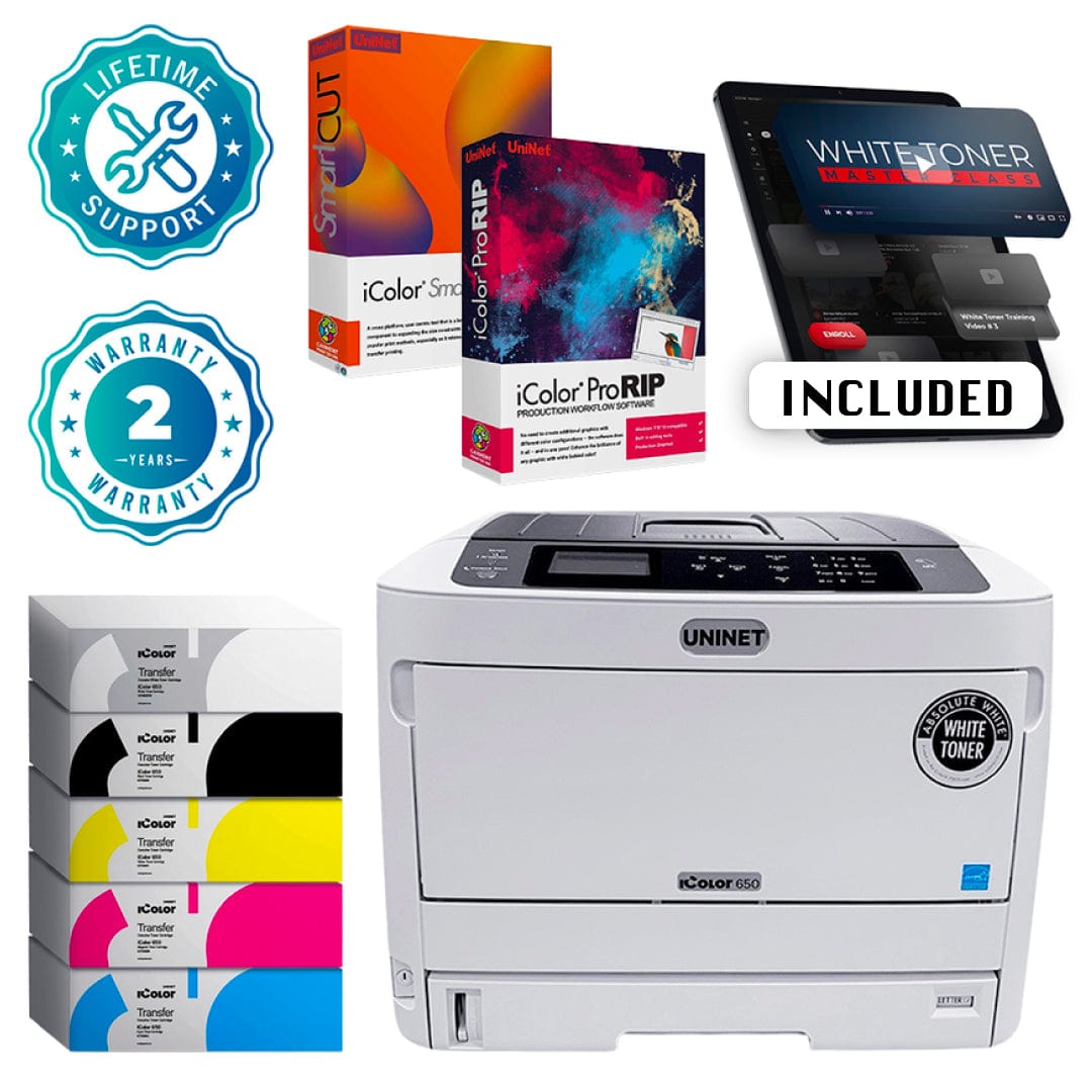 iColor 650 White Toner Transfer Printer | GPI Supplies