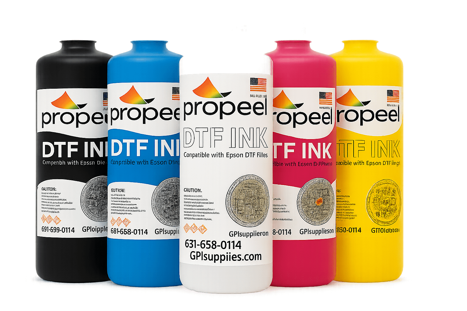 ProPeel DTF Ink (1 Liter) – Made in the USA | GPI Supplies