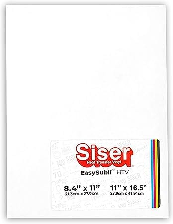 Siser EasySubli Heat Transfer Vinyl Sheets/Mask | 10 Sheets | GPI Supplies
