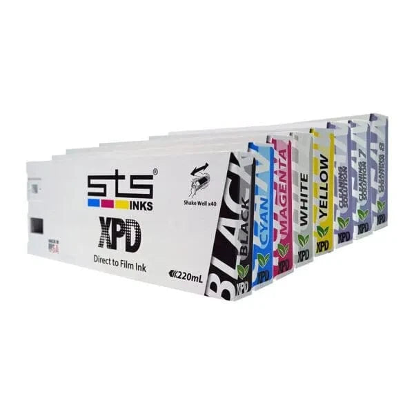 STS Direct to Film (DTF) XPD 724 Ink Cartridges - 220ml | GPI Supplies
