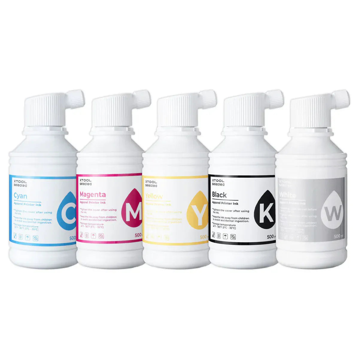 xTool DTF Apparel Printer Ink 500ml | GPI Supplies