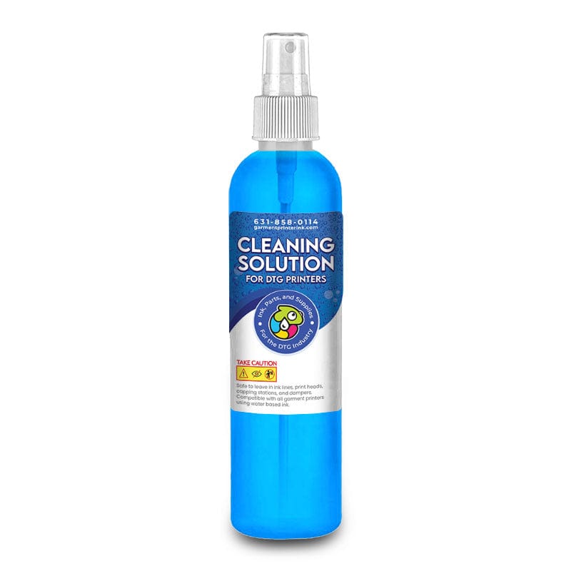 Cleaning Solution 8oz Spray Bottle For Garment Printers | GPI Supplies