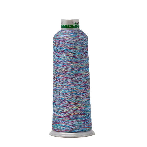 Multi-Color Light Blue 1606 #40 Weight Madeira Polyneon Thread | GPI ...