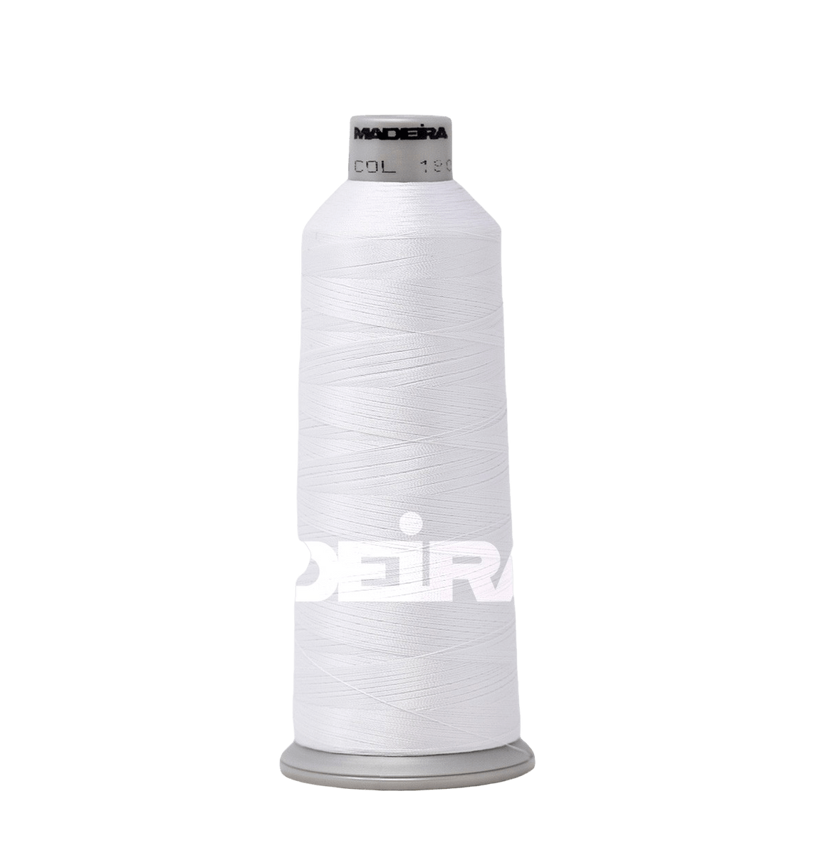 Super White 1801 #40 Weight Madeira Polyneon Thread | GPI Supplies