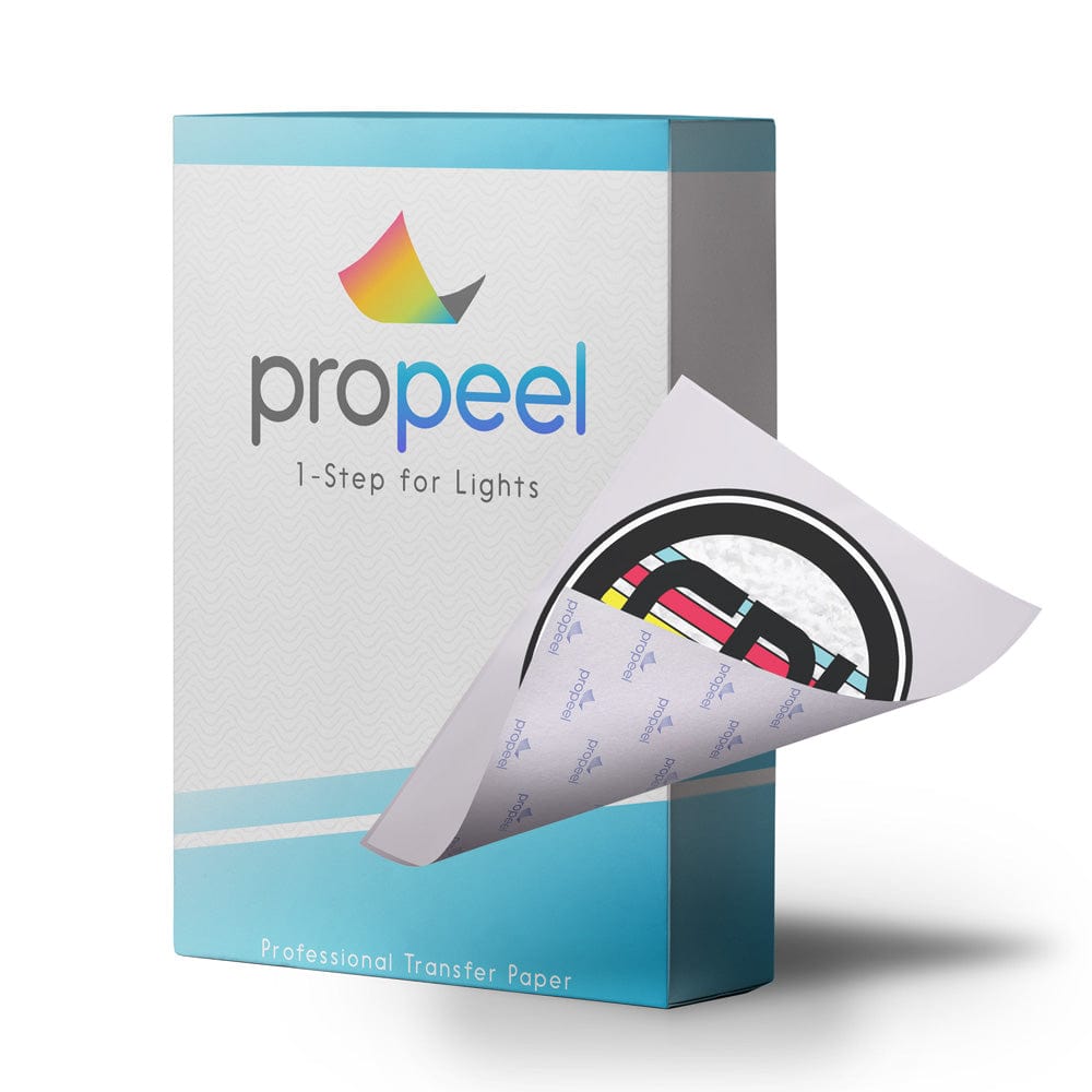 Propeel 1 Step | Transfer Paper | White and Light Textiles | GPI Supplies