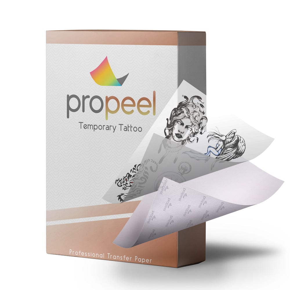 Propeel Temporary Tattoo | Transfer Paper | 10pk | GPI Supplies