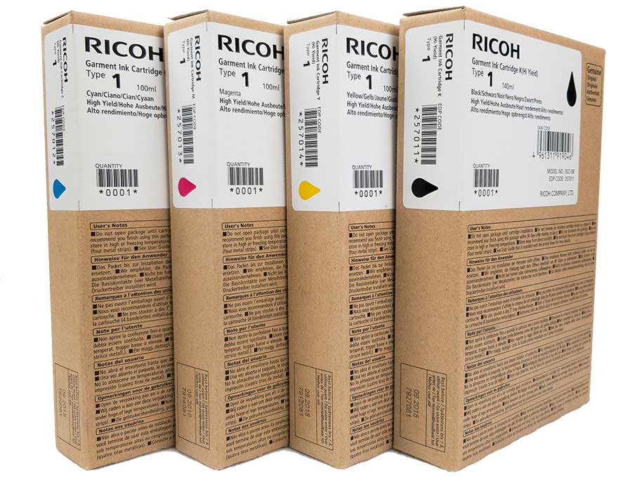 Ricoh Direct to Garment Parts, Ink, and Supplies | GPI Supplies