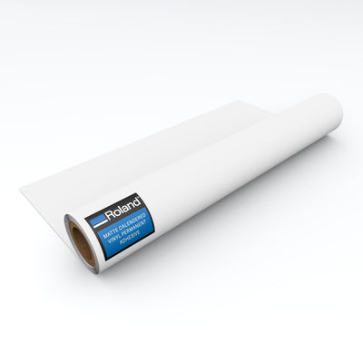 Roland Matte Calendered Vinyl Permanent Adhesive | GPI Supplies