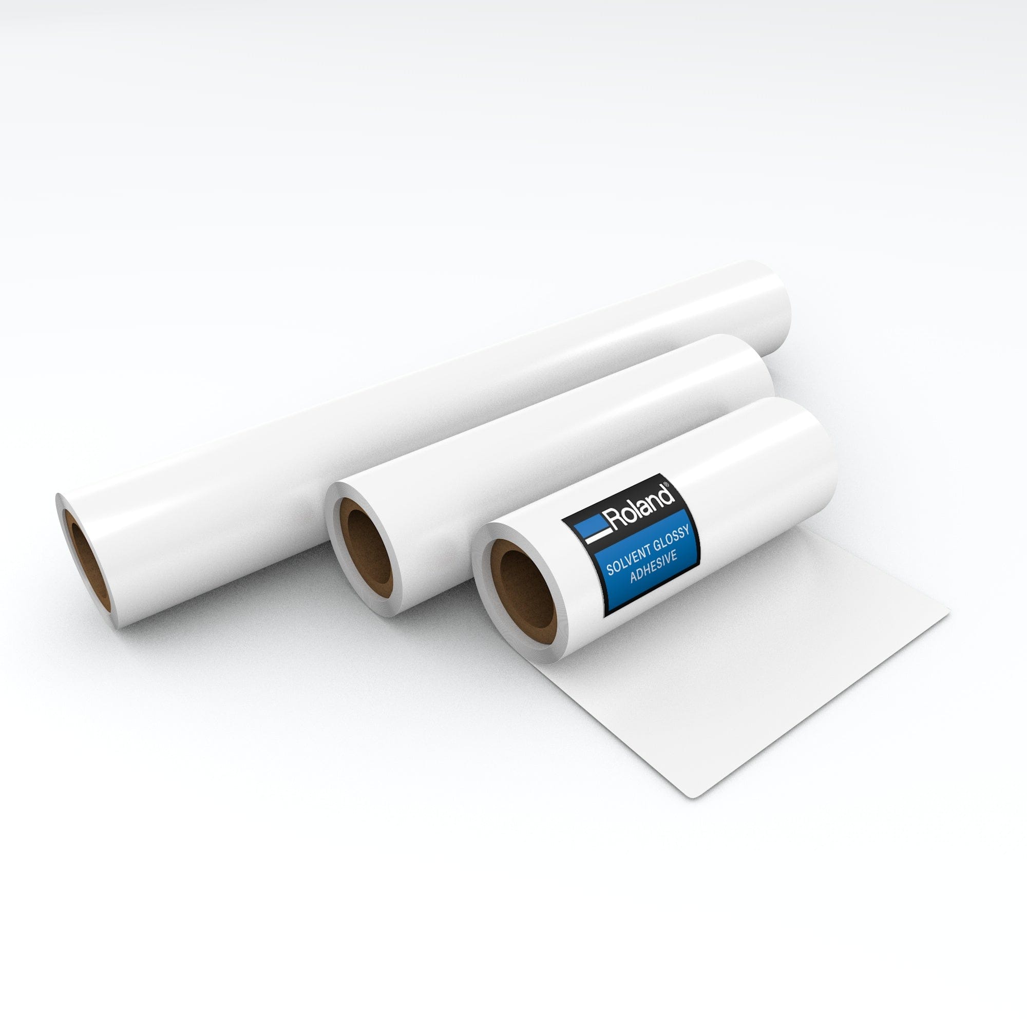 Roland Solvent Glossy Paper With Adhesive | GPI Supplies